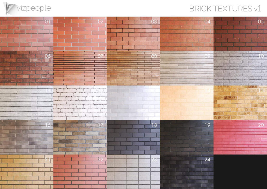 Brick Textures v1 - 3ds Max Store 2025 | Sell Model 3ds Max | Sell ...