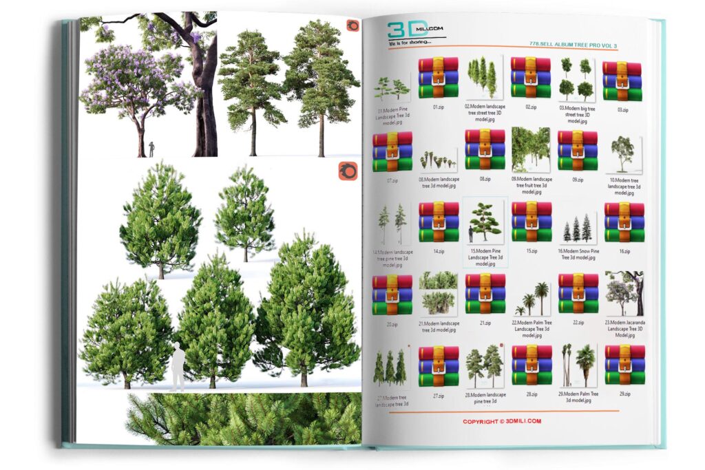 778.Sell Album Tree PRO Vol 3 - 3ds Max Store 2025 | Sell Model 3ds Max ...