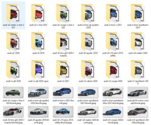 Audi Car Collection 2019-2022 - 3ds Max Store 2025 | Sell Model 3ds Max ...