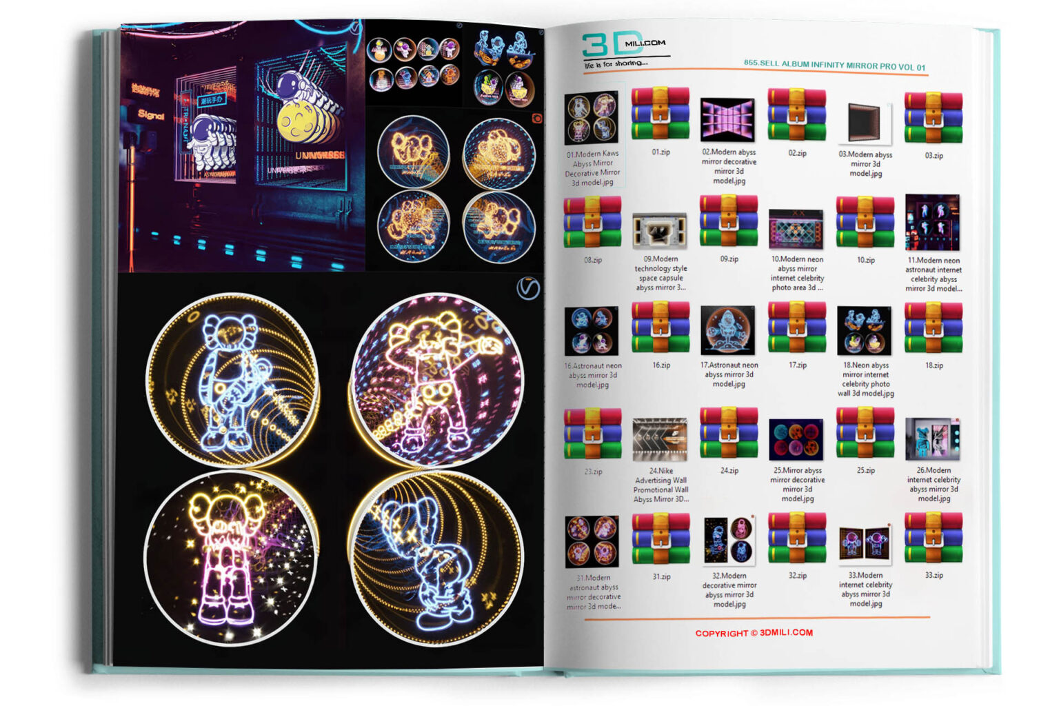 855.Sell Album Infinity Mirror PRO Vol 01 - 3ds Max Store 2025 | Sell ...